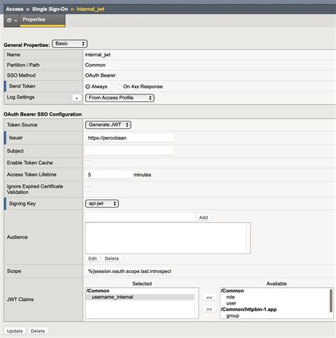 Implement Phantom Token Token Conversion Model — Access Control Using