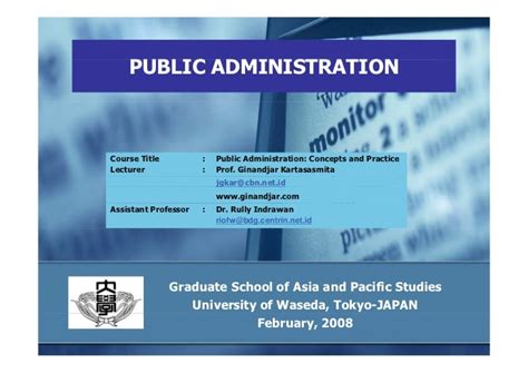Public Administration Concepts And Practice