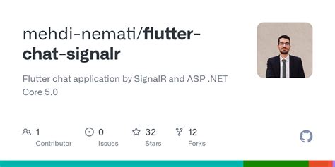 Github Mehdi Nematiflutter Chat Signalr Flutter Chat Application By Signalr And Asp Net