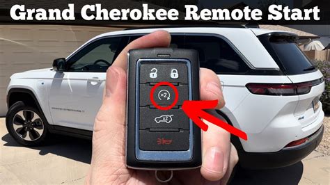 How To Use Remote Start Feature On Jeep Grand Cherokee Remote Key Fob
