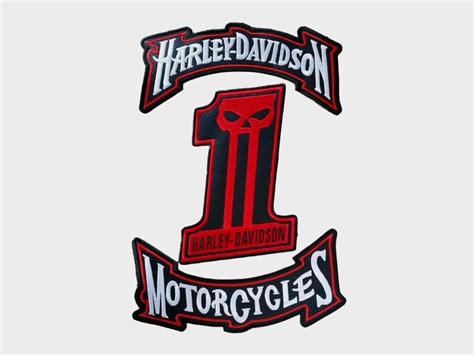 Harley Davidson Patches Custom Patches Iron On Embroidered Patches
