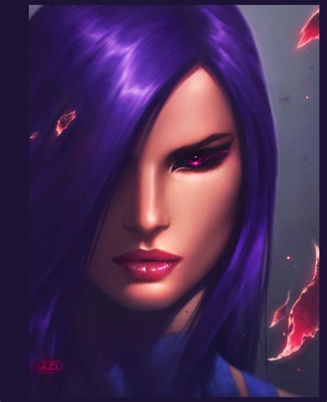 Заплаканная версия Marvel Psylocke Псайлок Элизабет