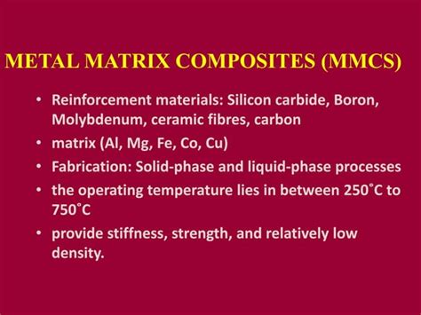 Composite Material Properties And Applications Pptx