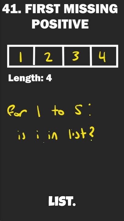 How To Find First Missing Positive Leetcode 41 Youtube