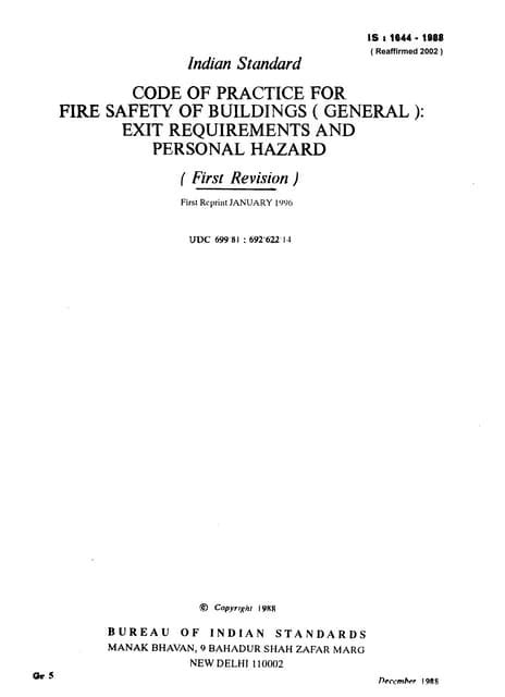 Building Code Egress Ppt