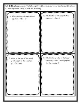 A String Art Project Linear Equations And Systems Of Linear Equations