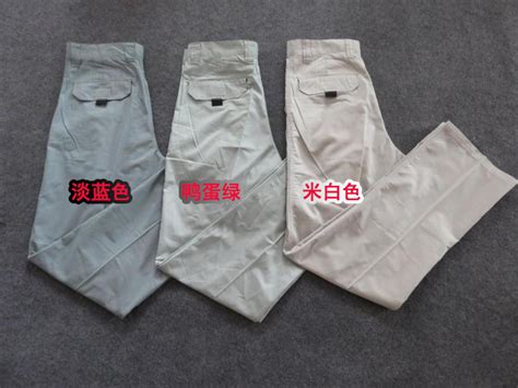 外贸工装裤子男休闲裤夏季薄款直筒宽松韩版百搭英伦商务休闲长裤虎窝淘