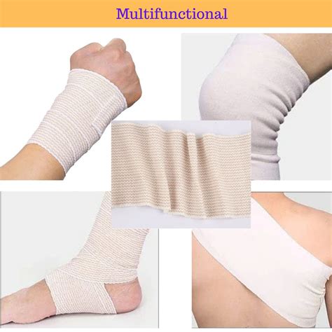 High Quality Elastic Bandage Wrap 6 In Versatile Compression Wraps For Ankles Wrists Knee