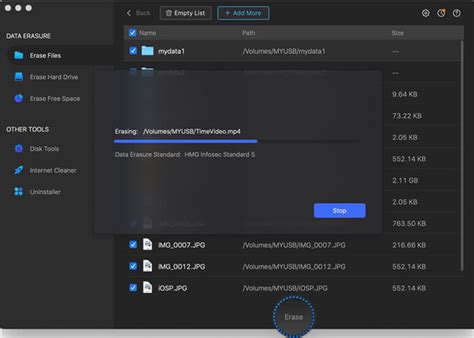 Permanently Delete Files From USB Drive Under Mac OS
