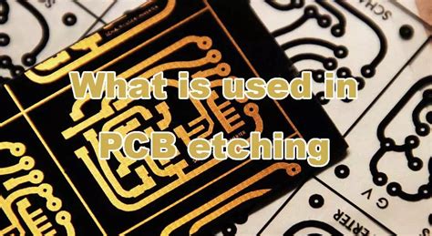 pcb etching a guide to materials methods and safety precautions