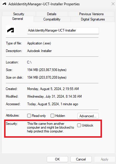 Autodesk Identity Manager Component Update For Product Versions 2024 And Beyond Windows Autodesk Identity Manager Component Update For Product Versions 2024 And Beyond Windows