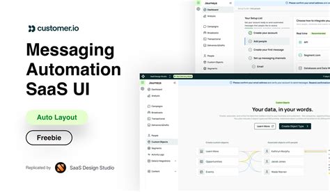 Customer Io Messaging Automation Saas Ui Figma