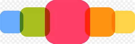 彩色圆角矩形png图片素材下载图片编号vqenzdxy 免抠素材网