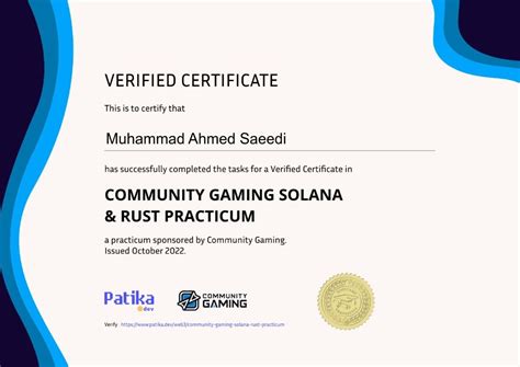Muhammad Ahmed Saeedi On Linkedin Learning Rustacean Web3education