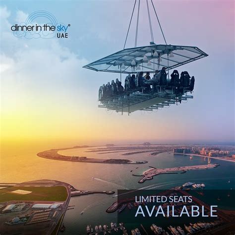 Dinner In The Sky Dubai The Marina Menu Prices And Restaurant