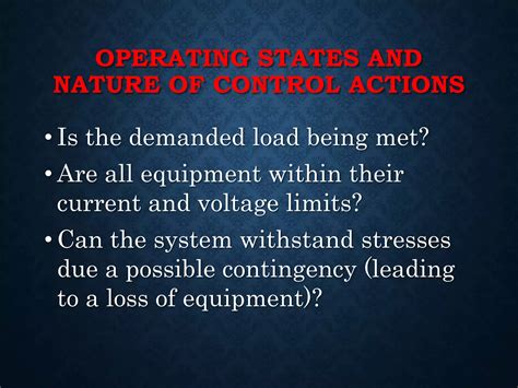 Power System Control PPTX