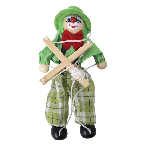 Marionette Puppets Clown Doll String Puppets Hand