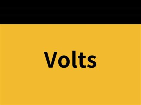 Volts To Watts Conversion Bougerv Australia