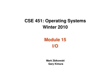 ppt principles of i o systems hardware and software layers