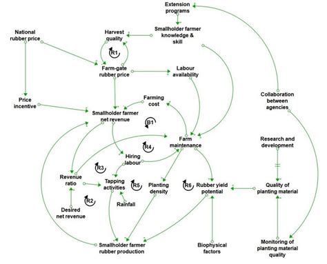 Causal Loop Diagram Adopted To Develop The Stock And Flow Model Source Download Scientific