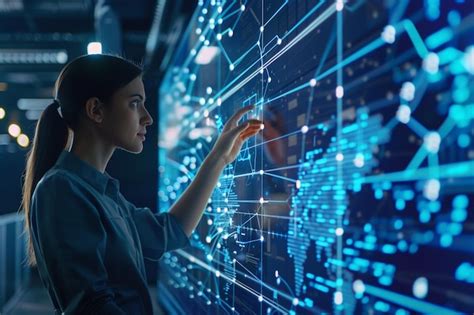 Premium Photo A Network Administrator Deploying Aibased Security Generative Ai