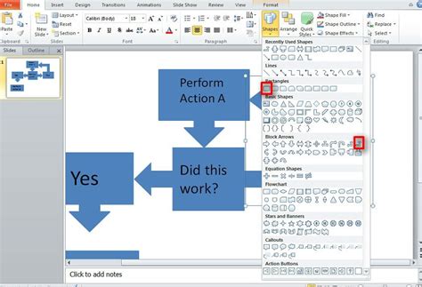 Best Way To Make A Flow Chart In PowerPoint 2010