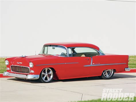 1955 Chevy Bel Air Two Door Hardtop Street Rodder Magazine