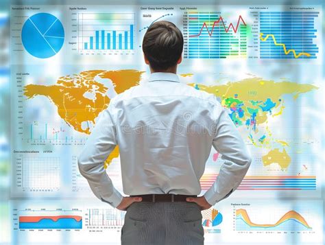 Executive Reviewing Enterprise Data And Analytics On Digital Dashboard