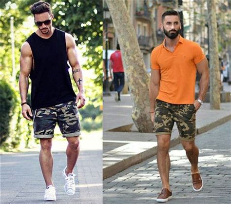 What To Wear With Mens Camo Shorts Newchic Blog Mens Camo Shorts