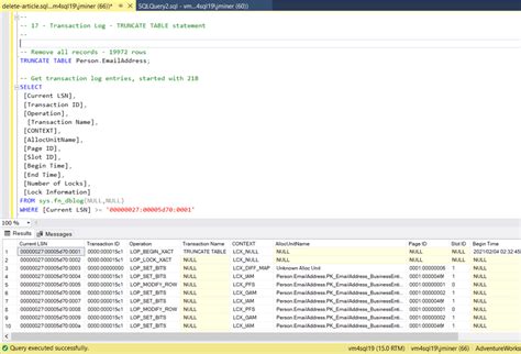 Learn The Delete Sql Command