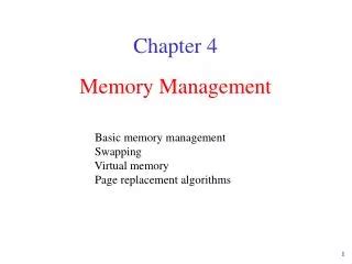 PPT Memory Management PowerPoint Presentation Free Download ID 382469