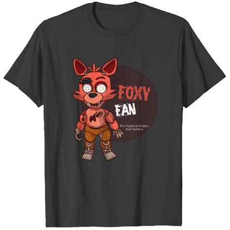 Five Nights At Freddys Foxy Fan Five Nights At Freddys T Shirt
