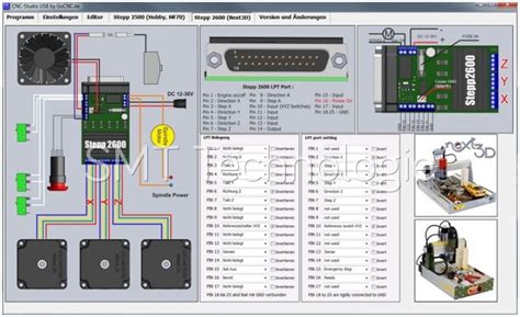 Software pro CNC frézy CNC Studio USB Extended do smt technologie cz