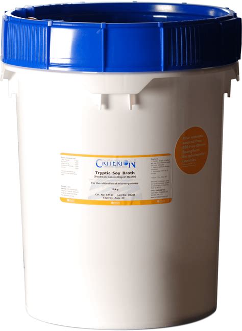 Download Industrial Tryptic Soy Broth Plastic Bucket