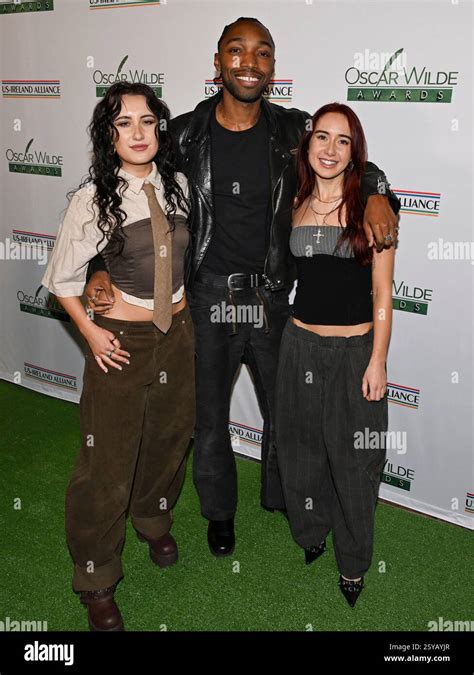 27 February 2025 Los Angeles California L R Lenii Julian Bell