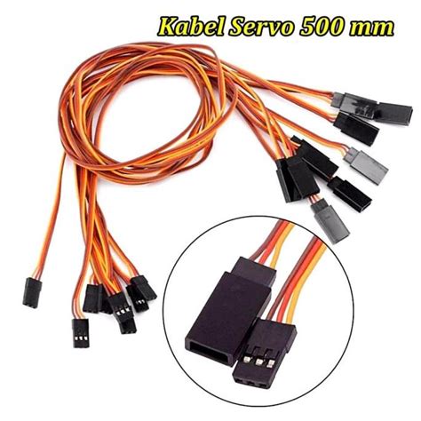 Jual Kabel Servo 500 Mm Male To Female Shopee Indonesia