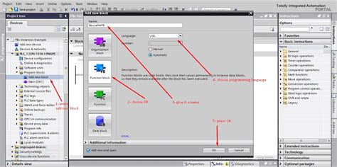 Siemens Tia Portal Different Instances Of Calling A Function Block PLC Programming Learning
