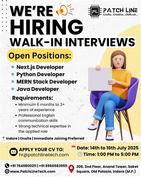 Walkindrive Techhiring Indorejobs Nextjs Pythondeveloper Merndeveloper Javajobs
