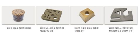 워터젯 친환경 녹색 절단