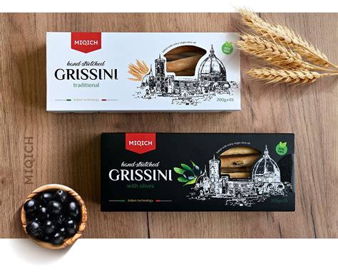 Hand Stretched Grissini Packaging On Behance