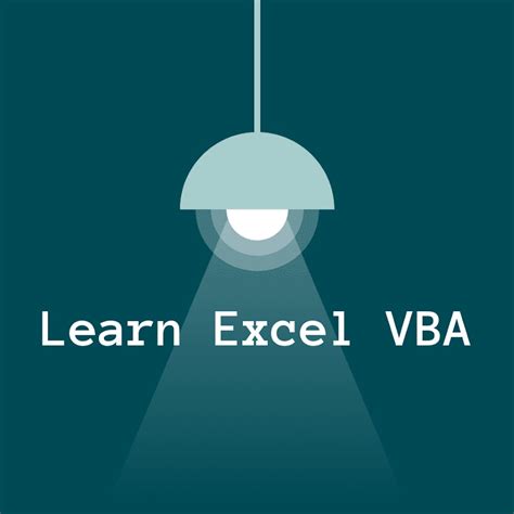 Learn Excel Vba Youtube