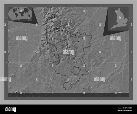 Derbyshire Administrative County Of England Great Britain Bilevel