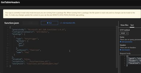 Azure Function 404 Error When Running In Logic App
