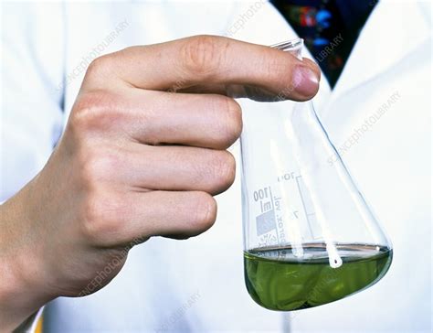 Universal Indicator Neutral Solution Stock Image C011 9595 Science Photo Library