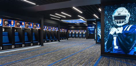 Duke University Yoh Football Center Locker Room Renovation Slam