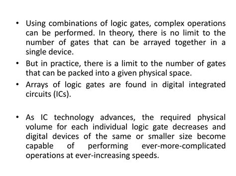 PPT Logic Gates Combinational Circuits PowerPoint Presentation Free Download ID