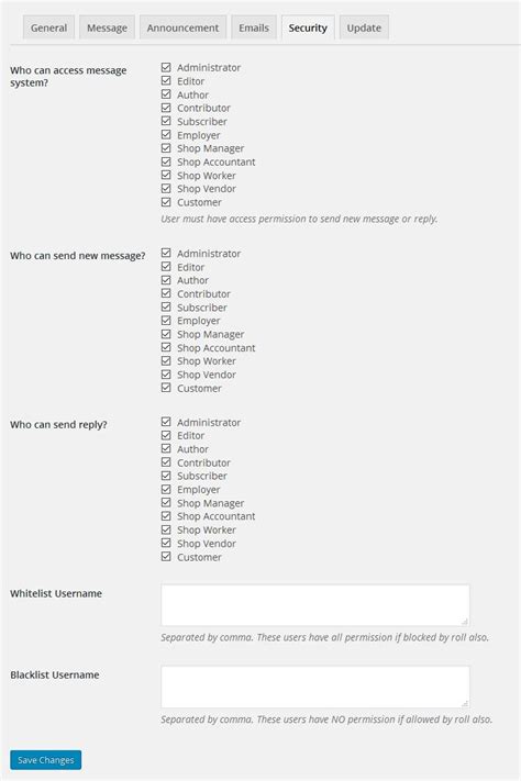 Basic Admin Settings Shamim S Plugins