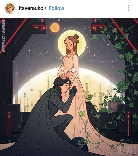 Credit To Verauko On Deviantart And Instagram Star Wars Fan Art Star Wars Love Amour Star Wars
