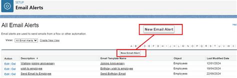 How To Create An Email Alert In Salesforce