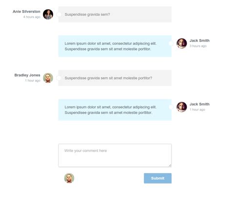 Using Flexbox To Create A Responsive Comment Section Fribly